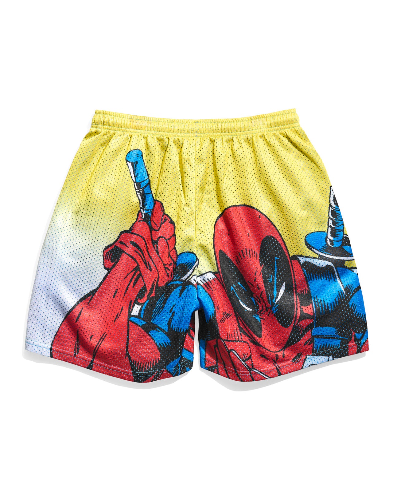 Deadpool Comic Art Retro Shorts – Chalk Line Apparel