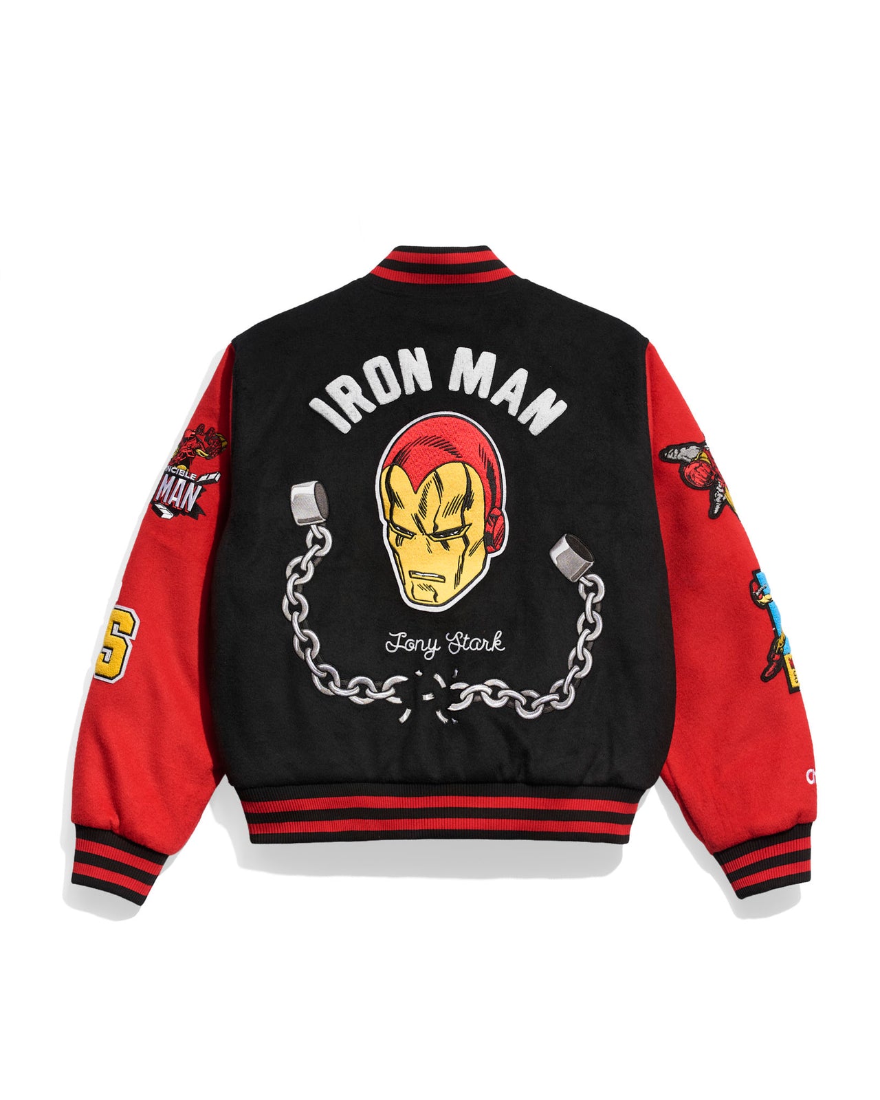 Iron Man Varsity Jacket – Chalk Line Apparel