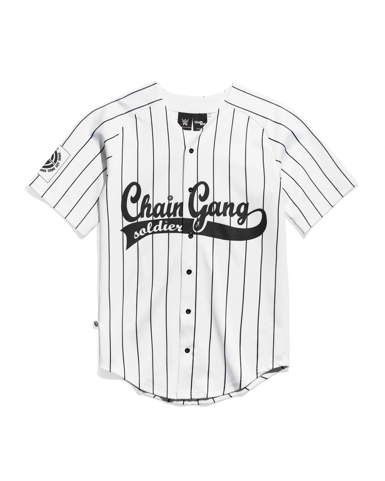 John Cena Chain Gang Soldier White Baseball Jersey – Chalk Line Apparel