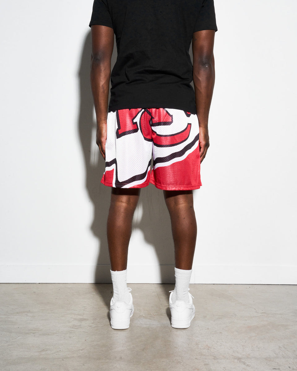 Kansas City Chiefs Big Logo Retro Shorts – Chalk Line Apparel
