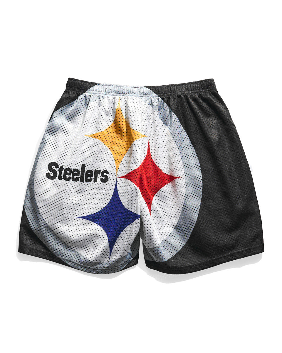 Pittsburgh Steelers Big Logo Retro Shorts – Chalk Line Apparel