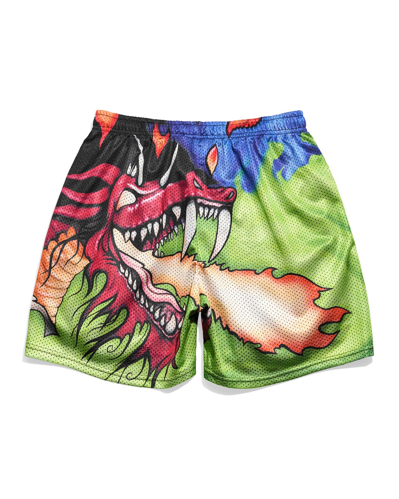 RVD Fire Breathing Dragon Retro Shorts – Chalk Line Apparel