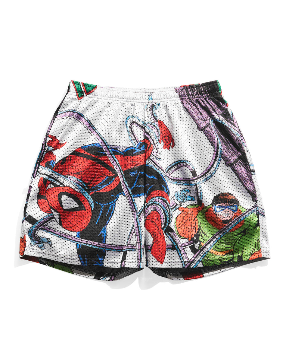 Spider-Man Doc Ock Retro Shorts – Chalk Line Apparel