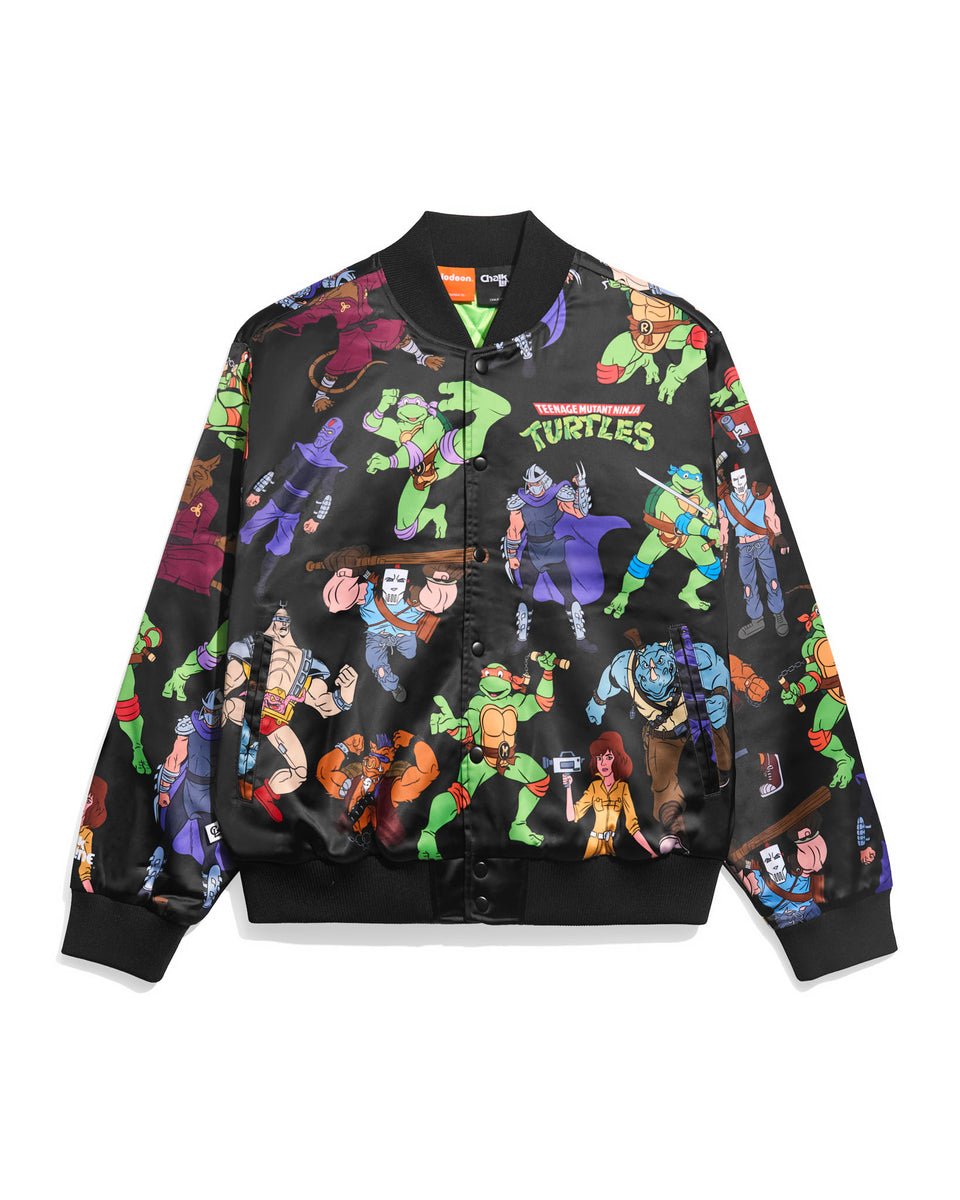 TMNT Characters AOP Quilted Satin Jacket – Chalk Line Apparel