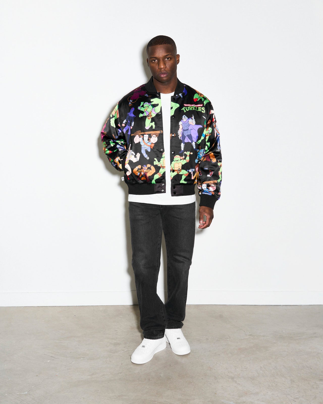 TMNT Characters AOP Quilted Satin Jacket – Chalk Line Apparel