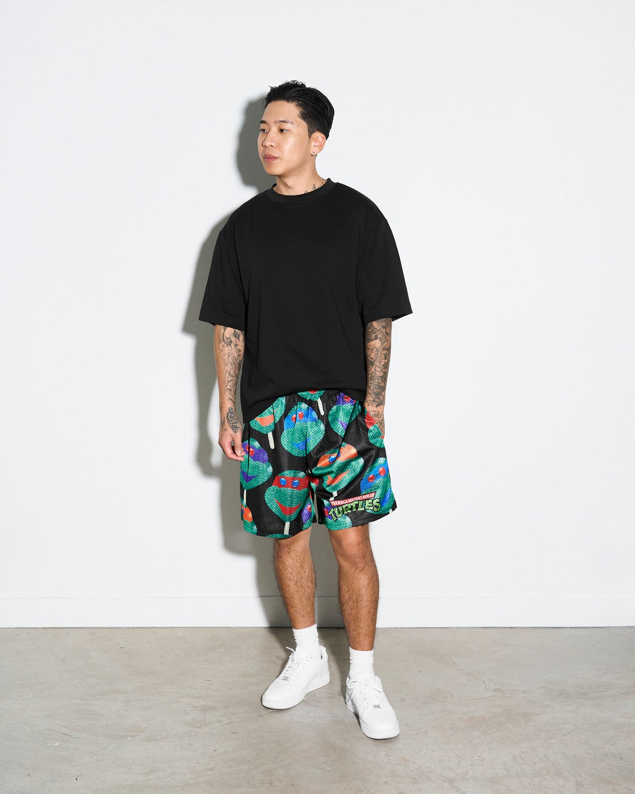 TMNT Popsicle Black Retro Shorts – Chalk Line Apparel