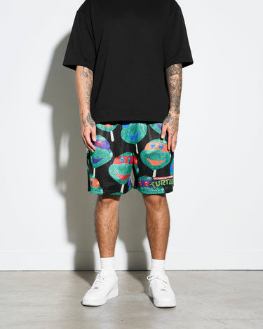 TMNT Popsicle Black Retro Shorts – Chalk Line Apparel