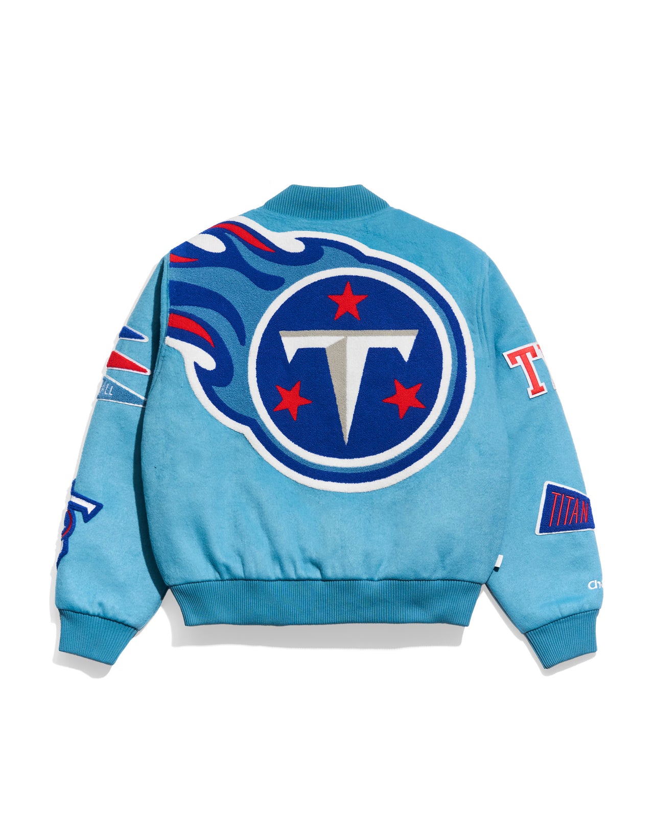 Tennessee Titans Pennant Varsity Jacket – Chalk Line Apparel