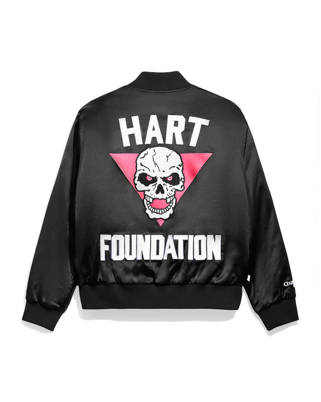 The Hart Foundation Satin Spellout Jacket – Chalk Line Apparel