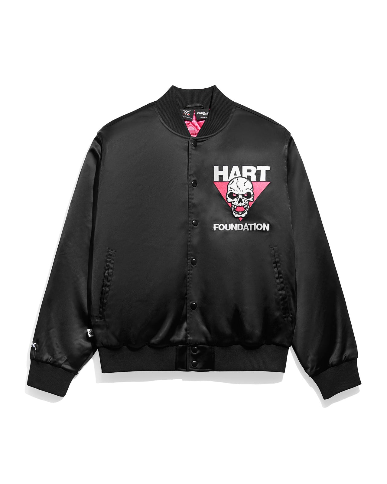 The Hart Foundation Satin Spellout Jacket – Chalk Line Apparel