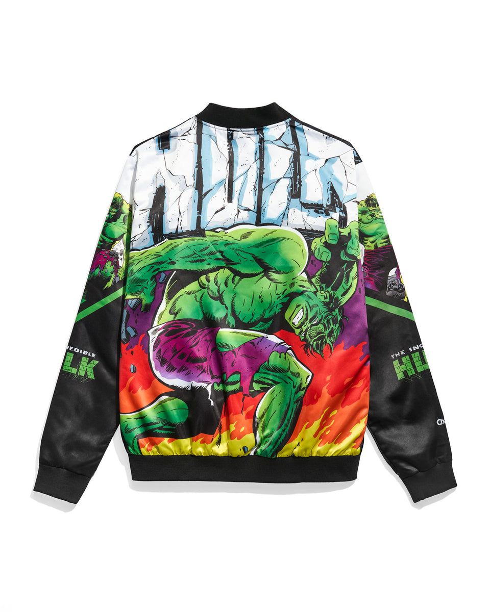 The Incredible Hulk Fanimation Satin Jacket – Chalk Line Apparel