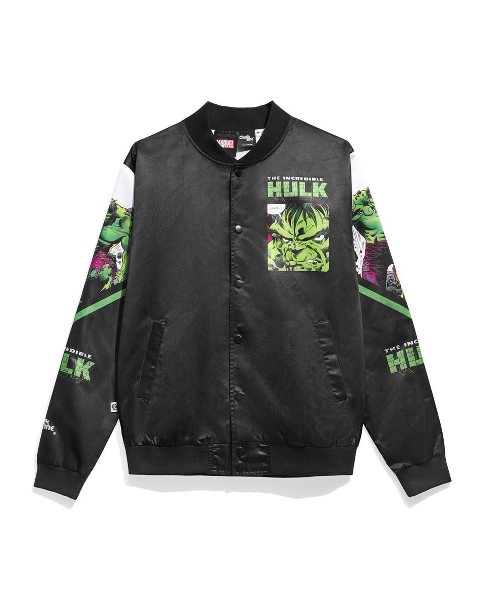 The Incredible Hulk Fanimation Satin Jacket – Chalk Line Apparel