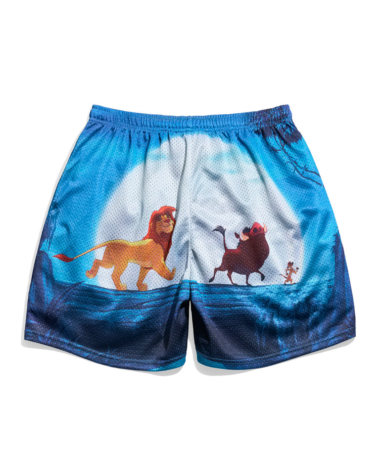 Men's mesh shorts with retro WWE, Music, and Movie themed prints ...