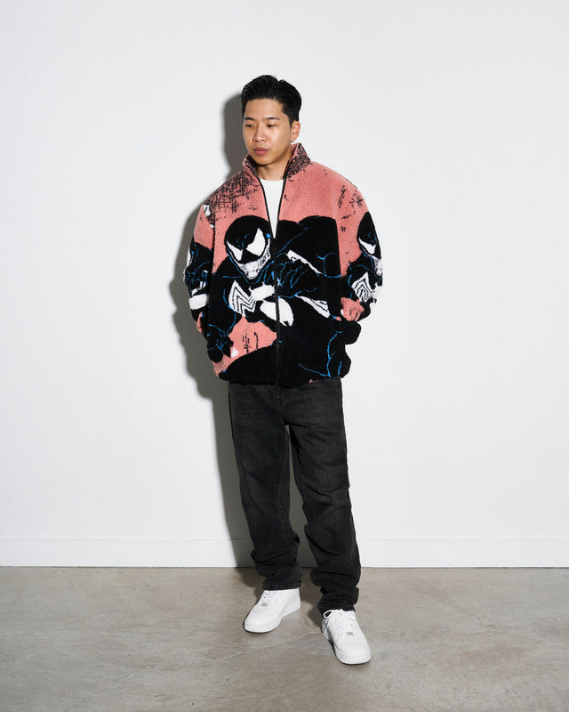Venom First Appearance Sherpa Jacket – Chalk Line Apparel