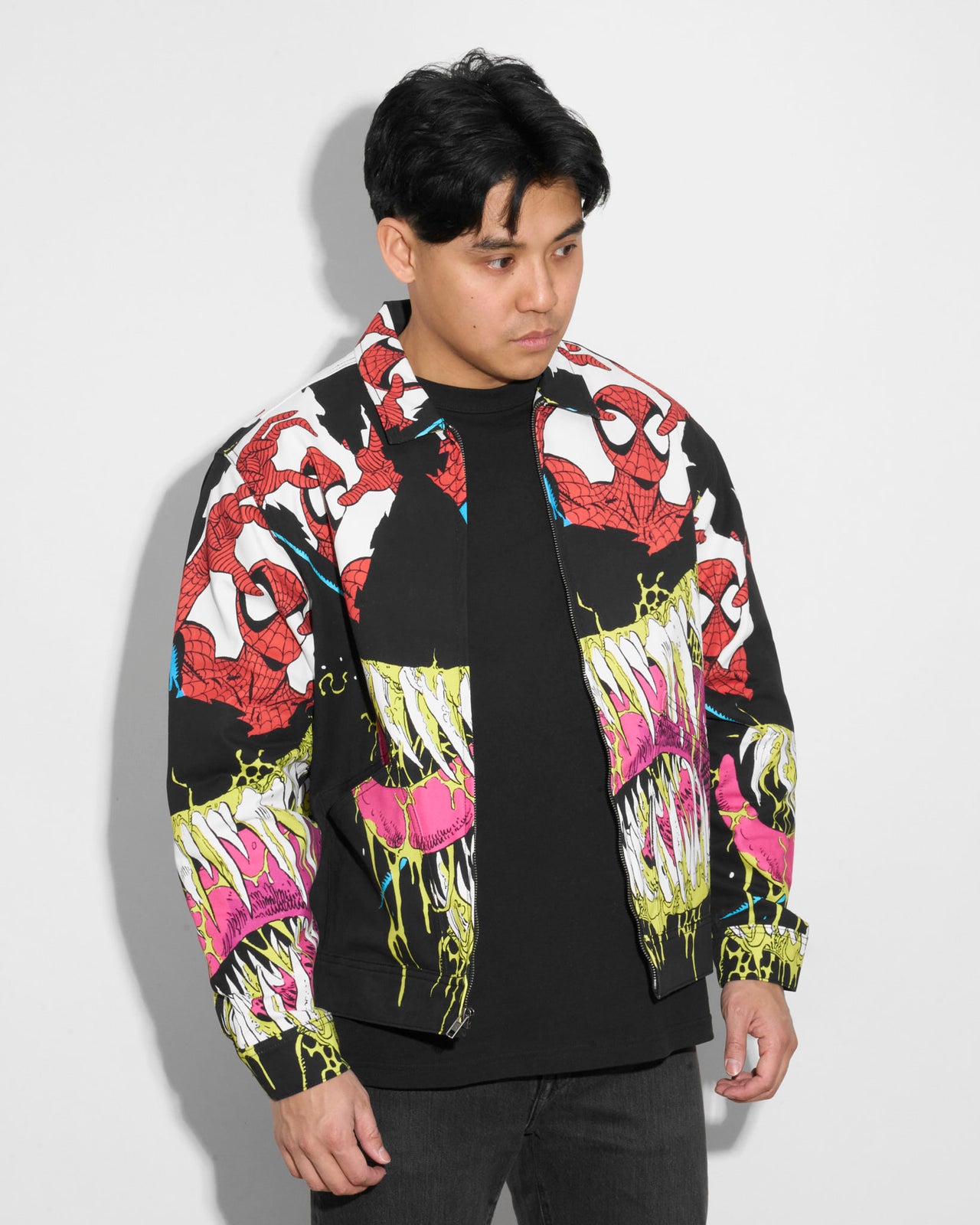 Venom The Amazing Spider-Man 346 Harrington Jacket – Chalk Line Apparel