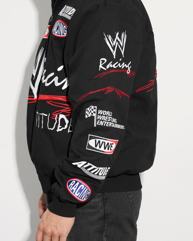 WWE Attitude Lightweight Racing Jacket – Chalk Line Apparel
