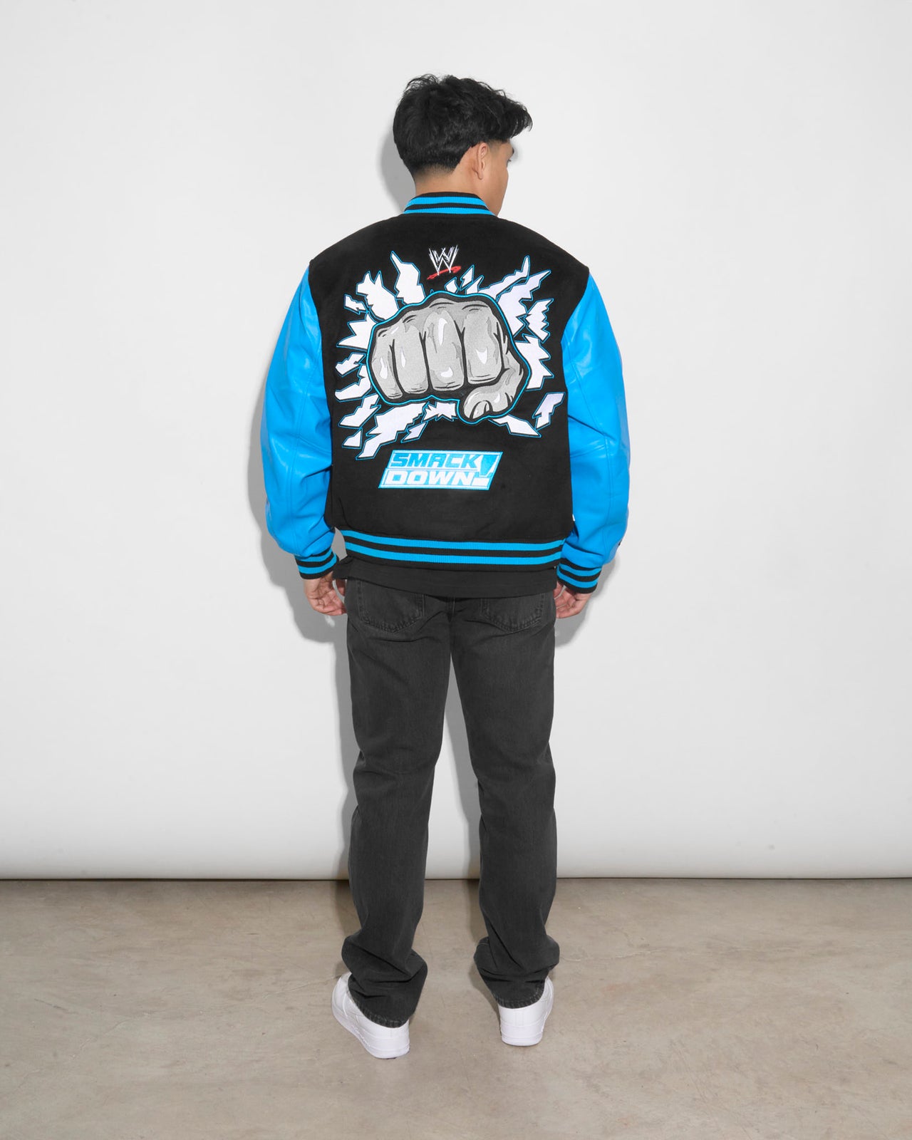 WWE SmackDown Fist Varsity Jacket – Chalk Line Apparel