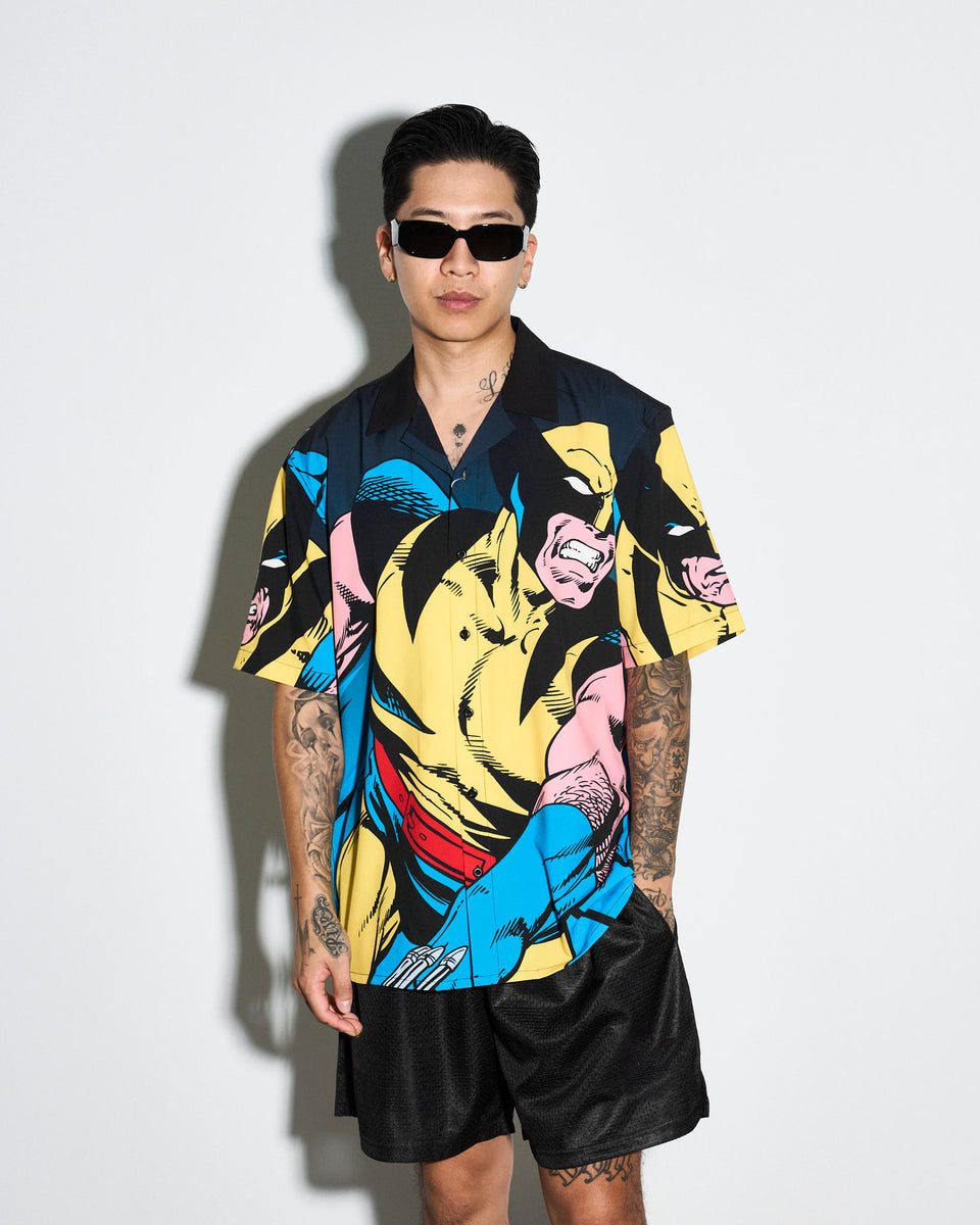 Wolverine Slashes Button Up Shirt – Chalk Line Apparel