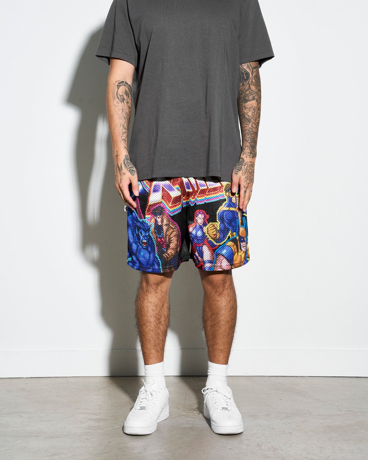 X-Men Video Game Retro Shorts – Chalk Line Apparel