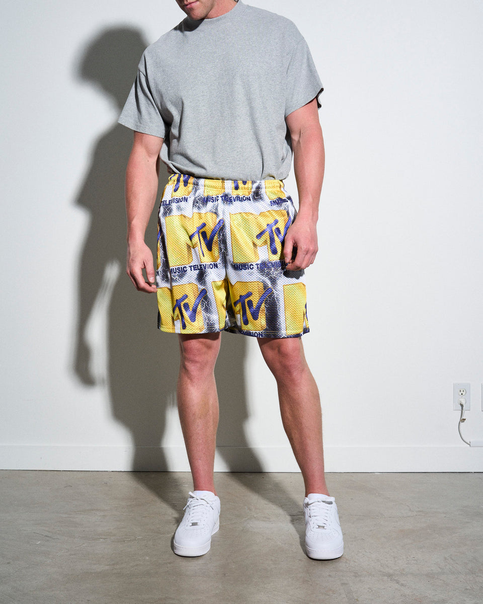 MTV Lightning Retro Shorts – Chalk Line Apparel