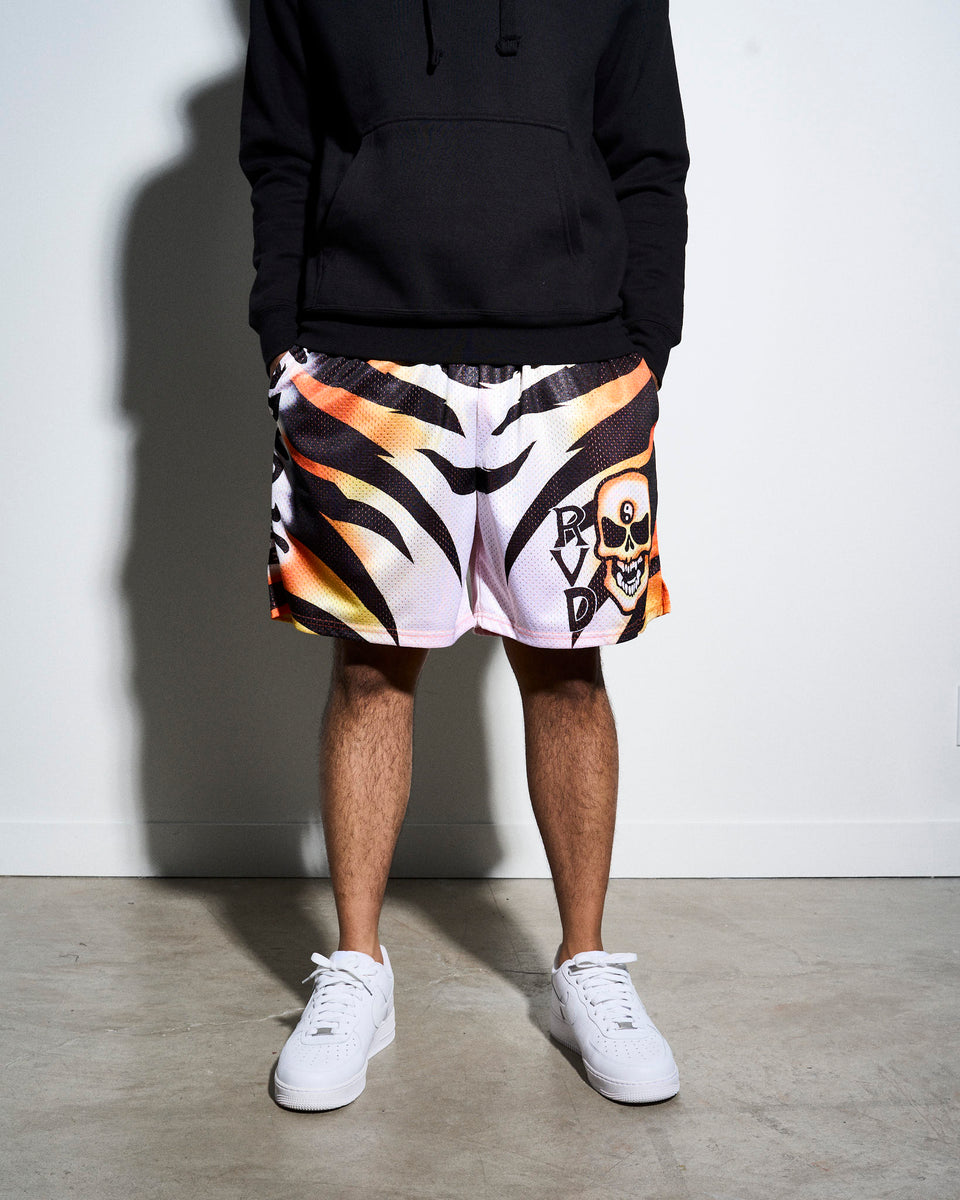 RVD Tiger Skull Retro Shorts – Chalk Line Apparel